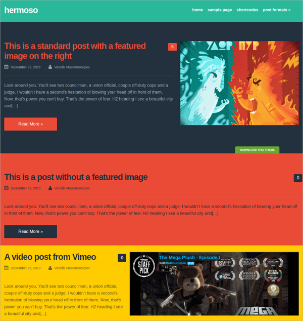 23+ Free WordPress Blog Themes & Templates