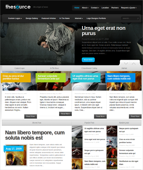 23+ Free WordPress Blog Themes & Templates