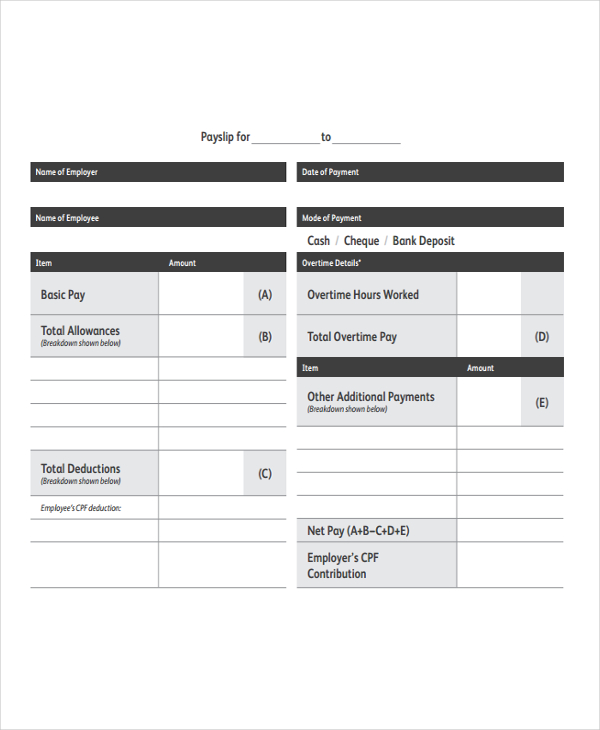20+ Payroll Templates - Free Sample, Example Format