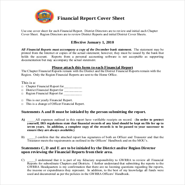 11+ Cover Sheet Templates - PDF