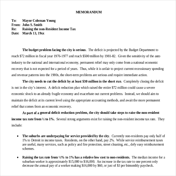 13+ Cover Memo Templates - Sample, Example Format Download