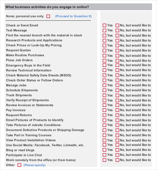 14+ Customer Survey Templates – DOC, PDF