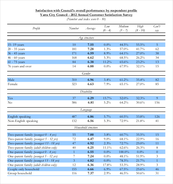 16+ Customer Satisfaction Survey Templates – Free Word, PDF Format Download