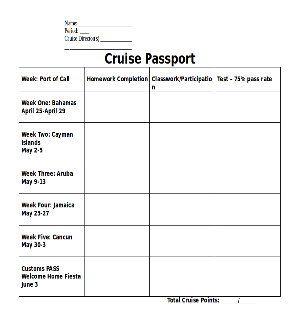 12 Itinerary Templates Free Sample Example Format