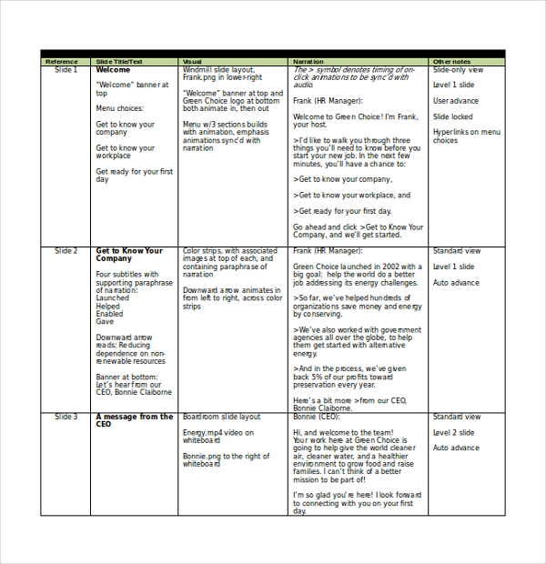 15+ Storyboard Templates - Free Sample, Example, Format