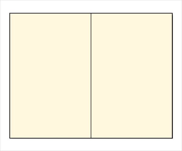 Blank Bi Fold Brochure Templates 24 Free PSD AI Vector EPS Format 