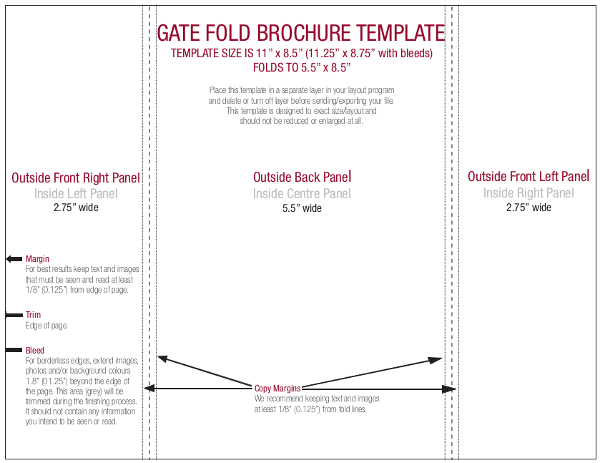 17 Gate Fold Brochure Template PDF PSD AI Vector EPS