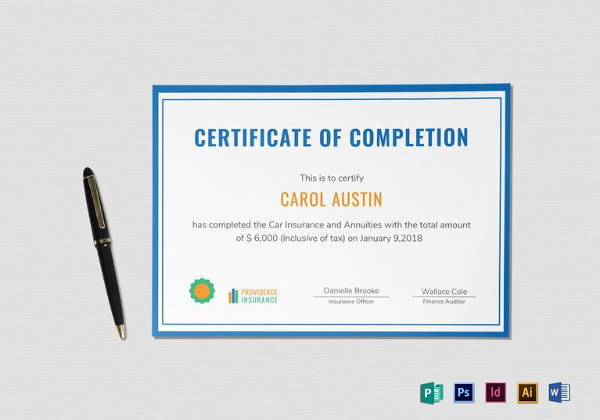Insurance Certificate Template – 10+ Free Word, PDF Documents Download
