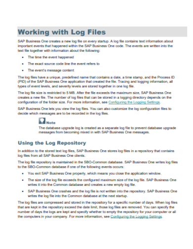 Work Log Template - 20+ Free Word, Excel, PDF Documents Download!