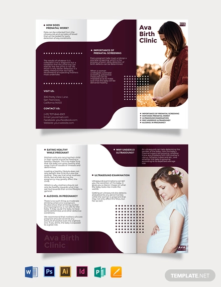 15+ Pregnancy Brochure Templates - Free PSD, AI, EPS Format Download