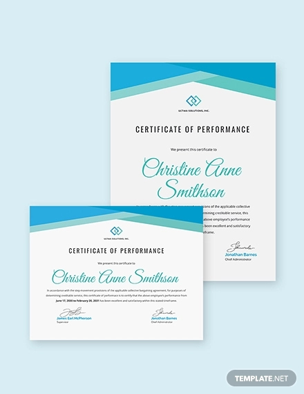 99+ Printable Certificate Template - Examples in PDF, Word, AI | Free ...