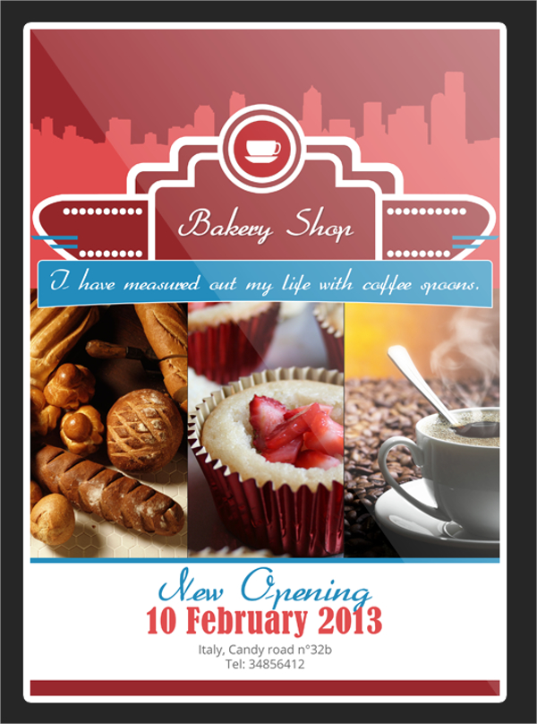 34 Bakery Flyer Templates PSD AI EPS