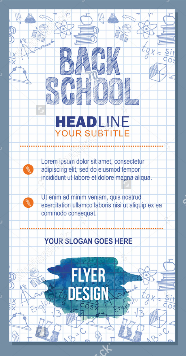 34+ Back to School Flyers Template - PSD, AI, EPS, Word | Free ...