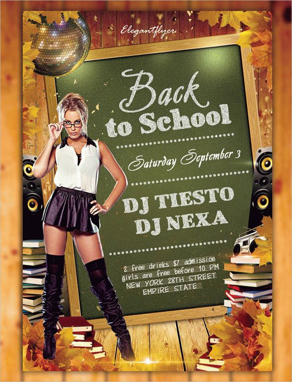 34+ Back to School Flyers Template - PSD, AI, EPS, Word