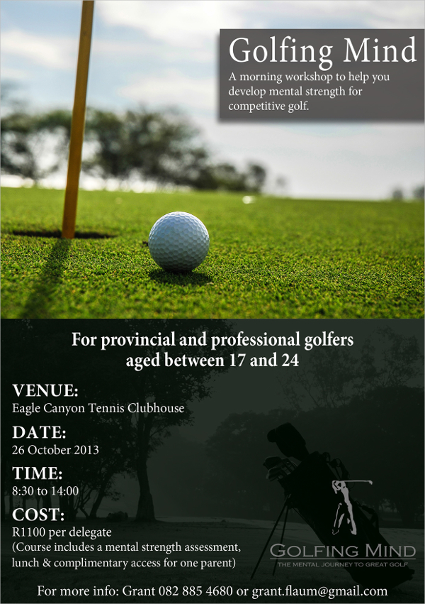 25 Golf Flyers Templates Word PSD AI EPS Vector Format Free 