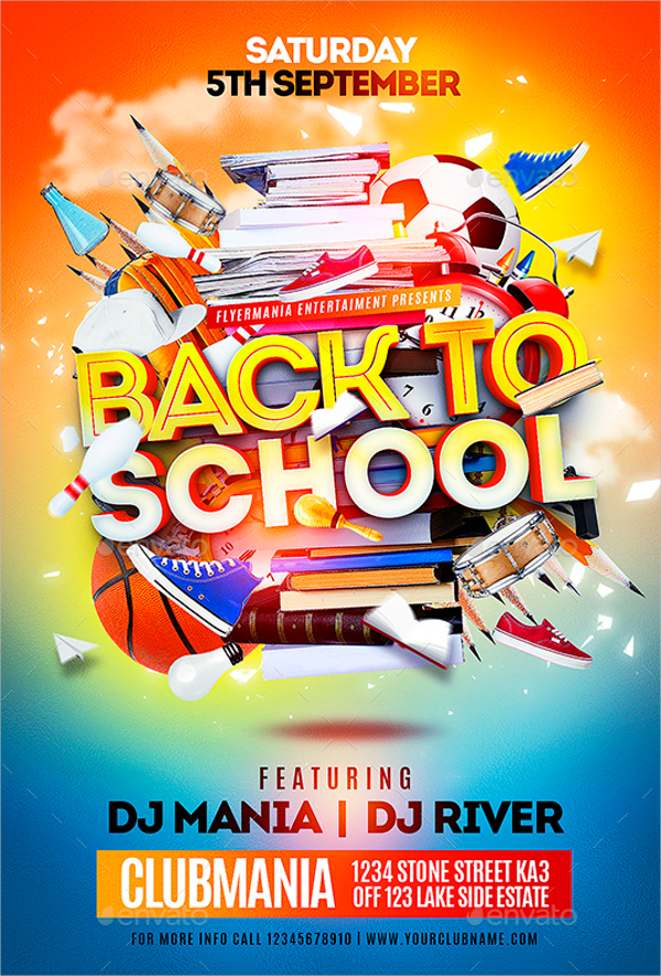 32 School Flyers Templates PSD AI Pages Word