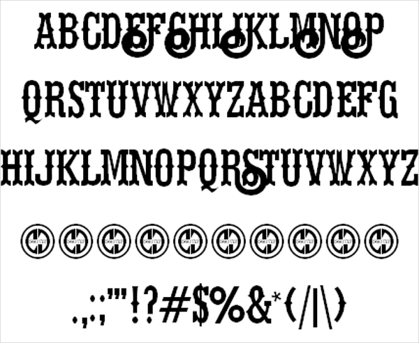 13+ Cowboy Fonts - Free OTF, TTF Format Download