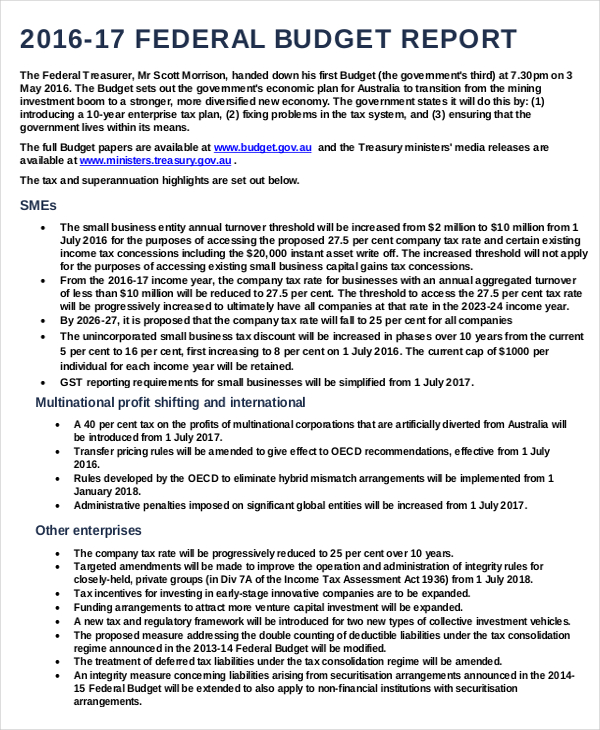 Report Template – 15+ Free Word, PDF Documents Download