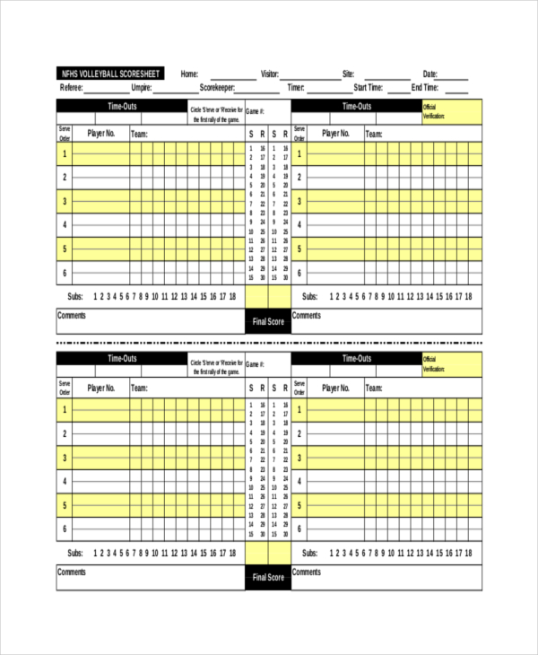 14+ Scoreboard Templates & Samples - DOC, PDF, Excel