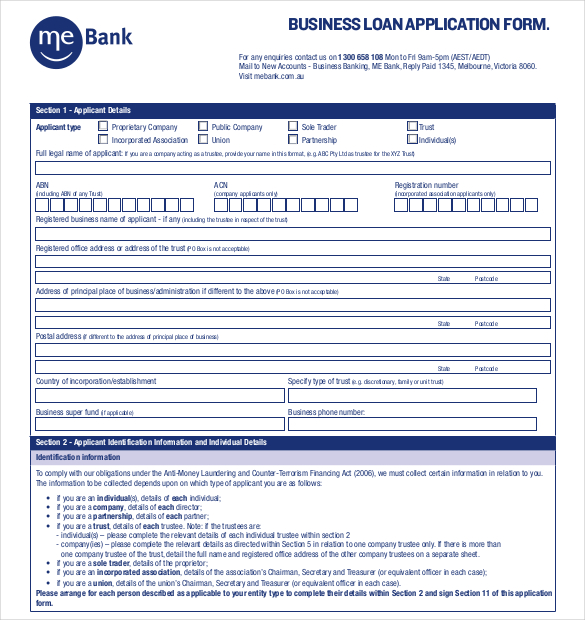 20+ Application Templates - Free Sample, Example, Format