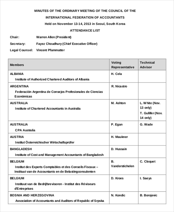 22+ Business Minutes Templates – Free Sample, Example Format Download
