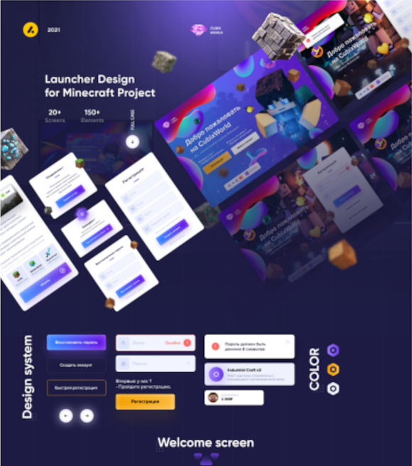 8+ Minecraft Website Themes & Templates