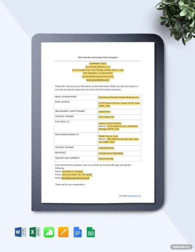 16+ Instruction Templates in PDF | Word | DOCX | Excel