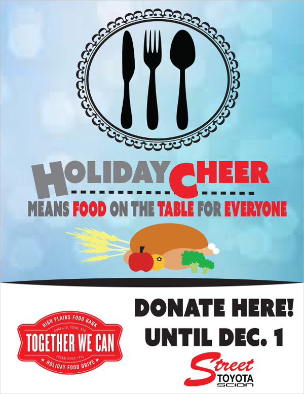 18 Food Drive Flyer Templates PSD AI Word