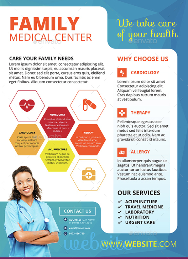 23 Medical Flyer Templates PSD AI EPS
