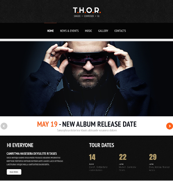 45+ Music WordPress Themes & Templates