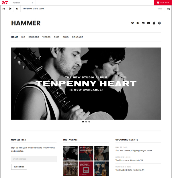 45+ Music WordPress Themes & Templates