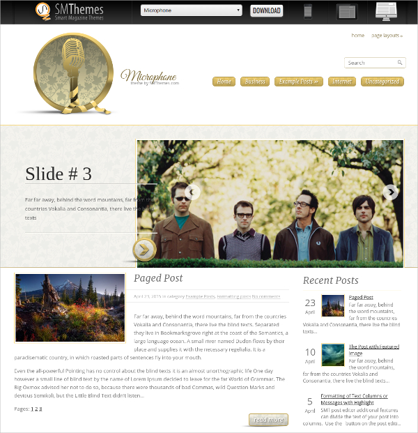45+ Music WordPress Themes & Templates