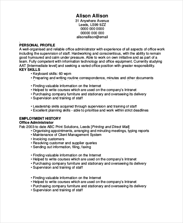 6 Forklift Resume Templates PDF DOC