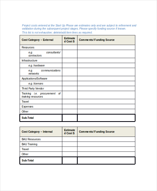 FREE 8+ Project Scope Templates in PDF, Word