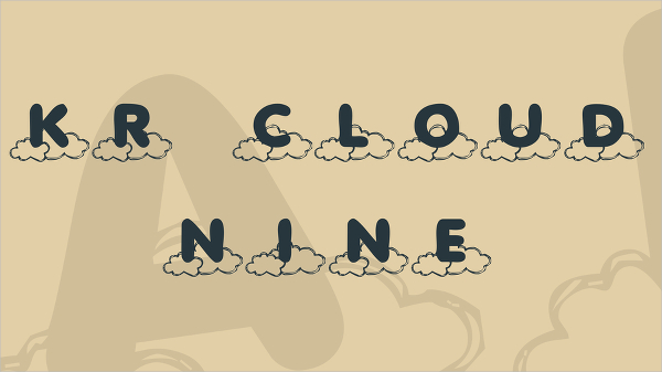 12+ Cloud Fonts - Free OTF, TTF Format Download