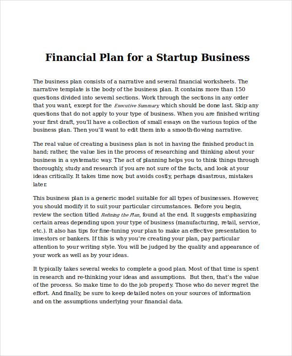 8+ Financial Projection Templates - Free Word, PDF Documents Download