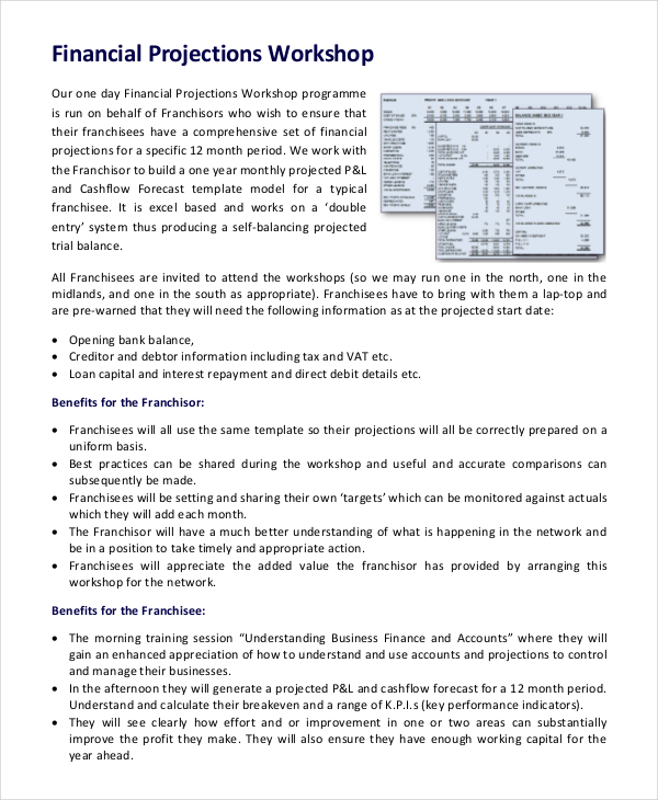 8+ Financial Projection Templates - Free Word, PDF Documents Download
