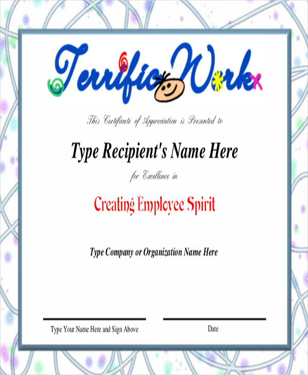 Team Certificate Template 9 Free PDF PSD EPS Format Download
