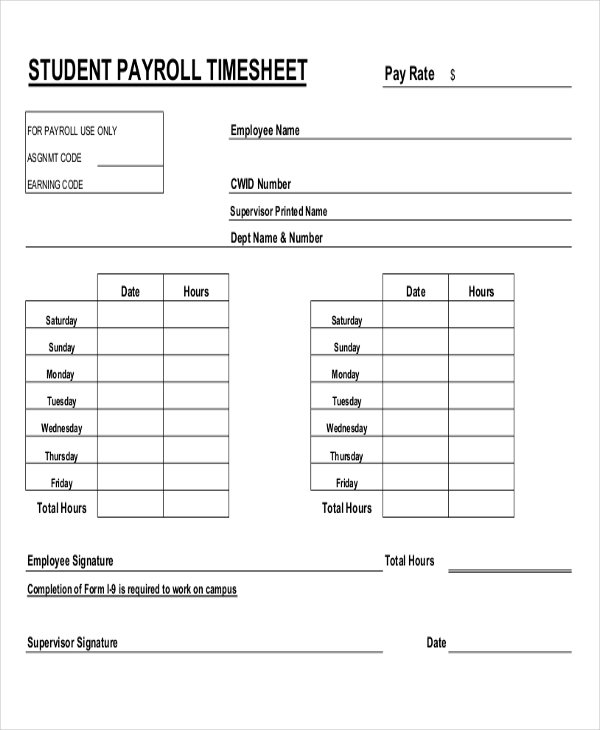 14+ Work Sheet Templates - Free Sample, Example, Format