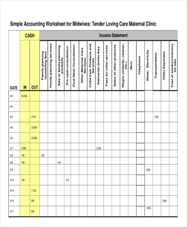 14+ Work Sheet Templates - Free Sample, Example, Format