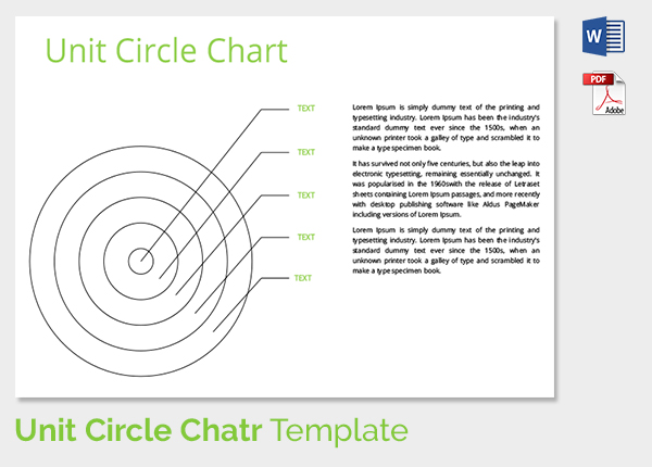 14 Unit Circle Chart Templates DOC PDF