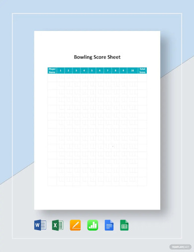 Score Sheet Templates - 46+ Free Word, Excel, PDF Document Download