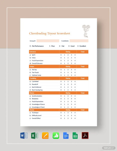 Score Sheet Templates - 46+ Free Word, Excel, PDF Document Download