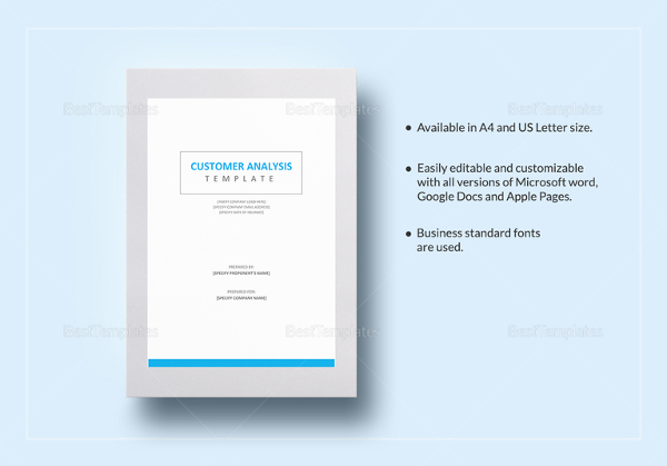 FREE 12+ Customer Analysis Templates in Google Docs | MS Word | Pages | PDF