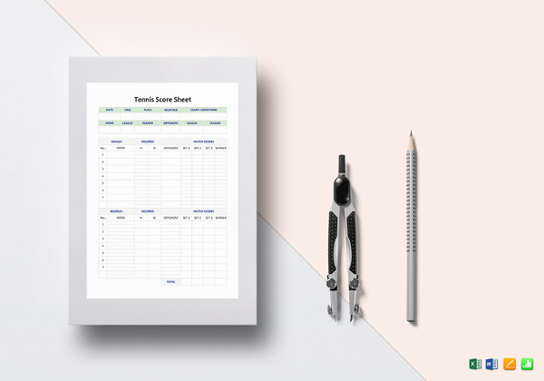 Score Sheet Templates - 46+ Free Word, Excel, PDF Document Download