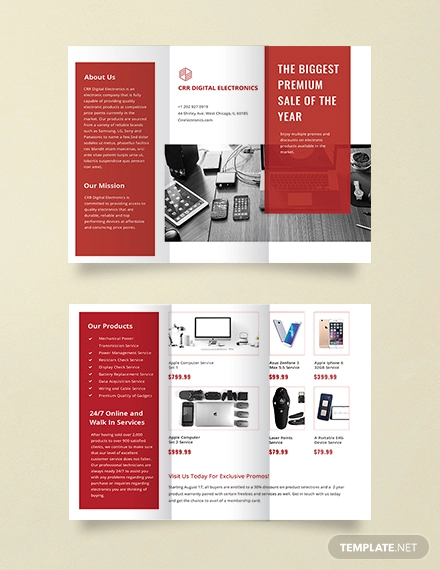 18+ Electronic Brochures - Free PSD, AI, EPS Format download