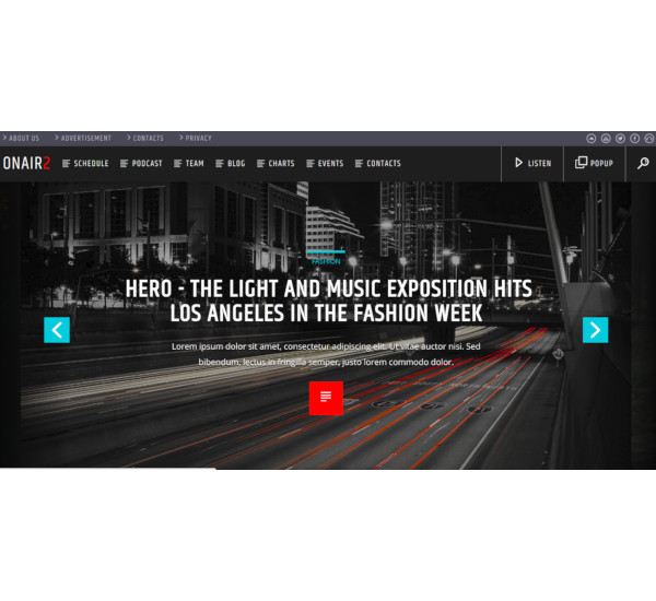 16+ Radio Station Website Themes & Templates