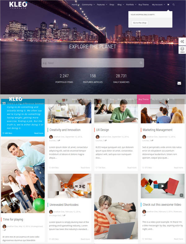 15+ Social Network Bootstrap Themes & Templates