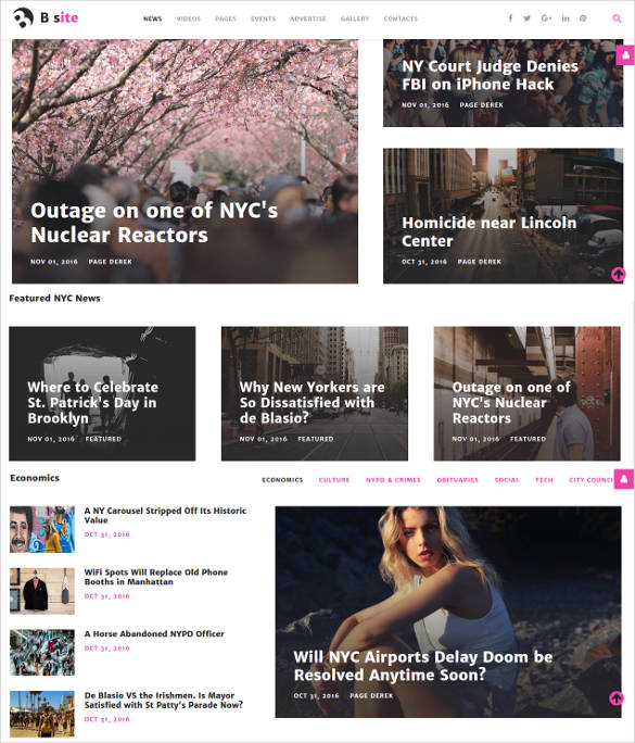15+ Social Network Bootstrap Themes & Templates