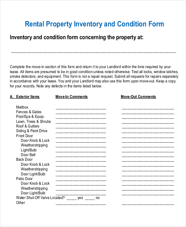 17+ Inventory Templates - Free Sample, Example, Format